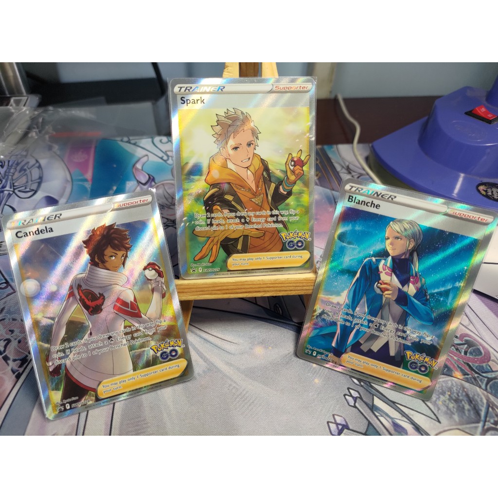[KW2 Pokemon] [EN] Combo 3 Thẻ Pokemon Trainer Candela SWSH228, Blanche ...