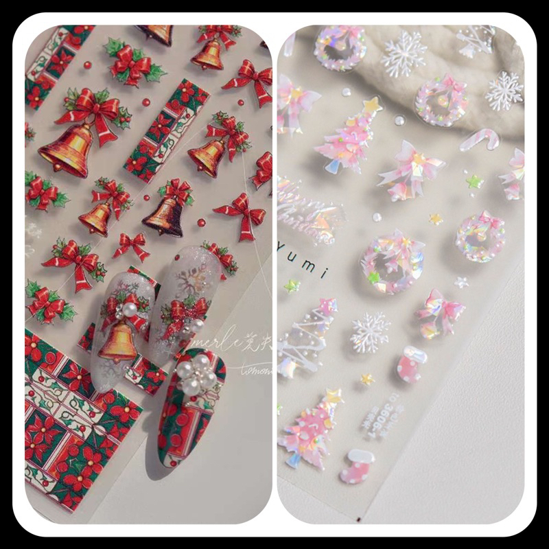 STICKER NỔI 5D NOEL XINH (MS462 - M2465) | Shopee Việt Nam