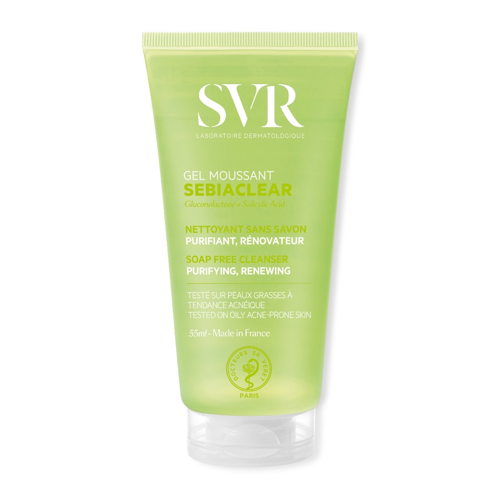 Sữa Rửa Mặt SVR Cho Da Dầu Mụn - SVR Sebiaclear Gel Moussant 55ml-200ml ...