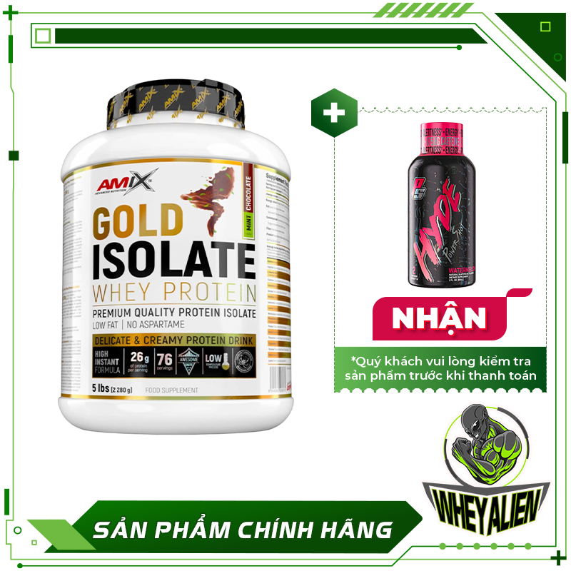 AMIX GOLD ISOLATE WHEY PROTEIN 5LBS Sữa Hỗ Trợ Tăng Cơ Bắp Cho Người ...