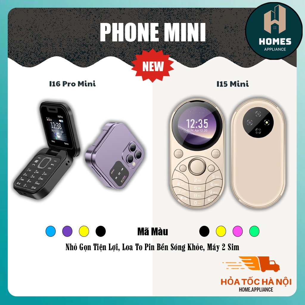 Điện Thoại i16 Pro Mini - i15 Mini Mới Nhất 2024 | Điện Thoại Giá Rẻ 2 ...