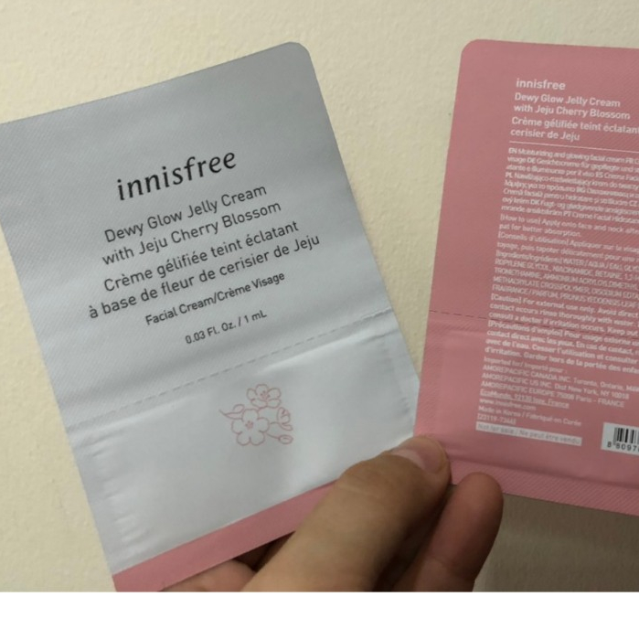 [AUTH 1000%] Sample mẫu thử Kem dưỡng Innisfree Jelly Cream with Jeju ...