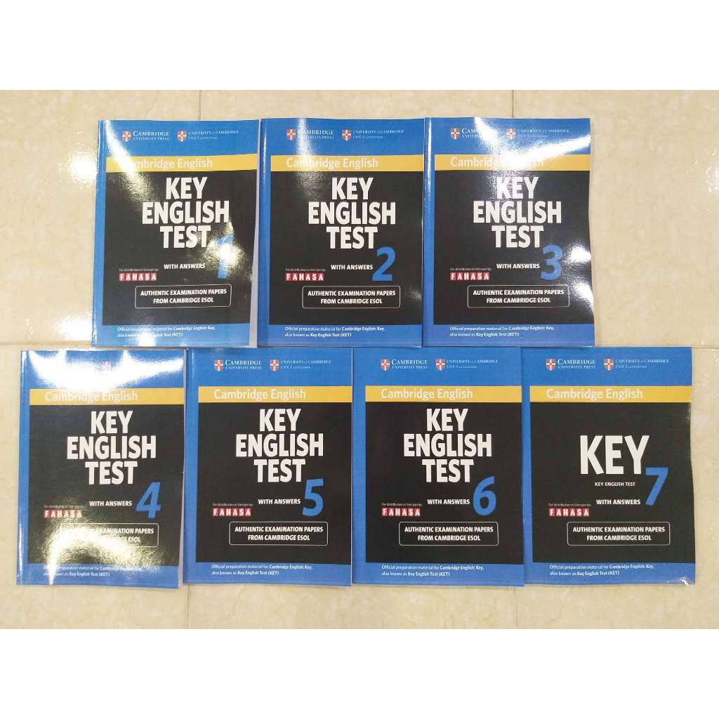 Ket 7q - Key English test (tặng kèm file nghe) | Shopee Việt Nam