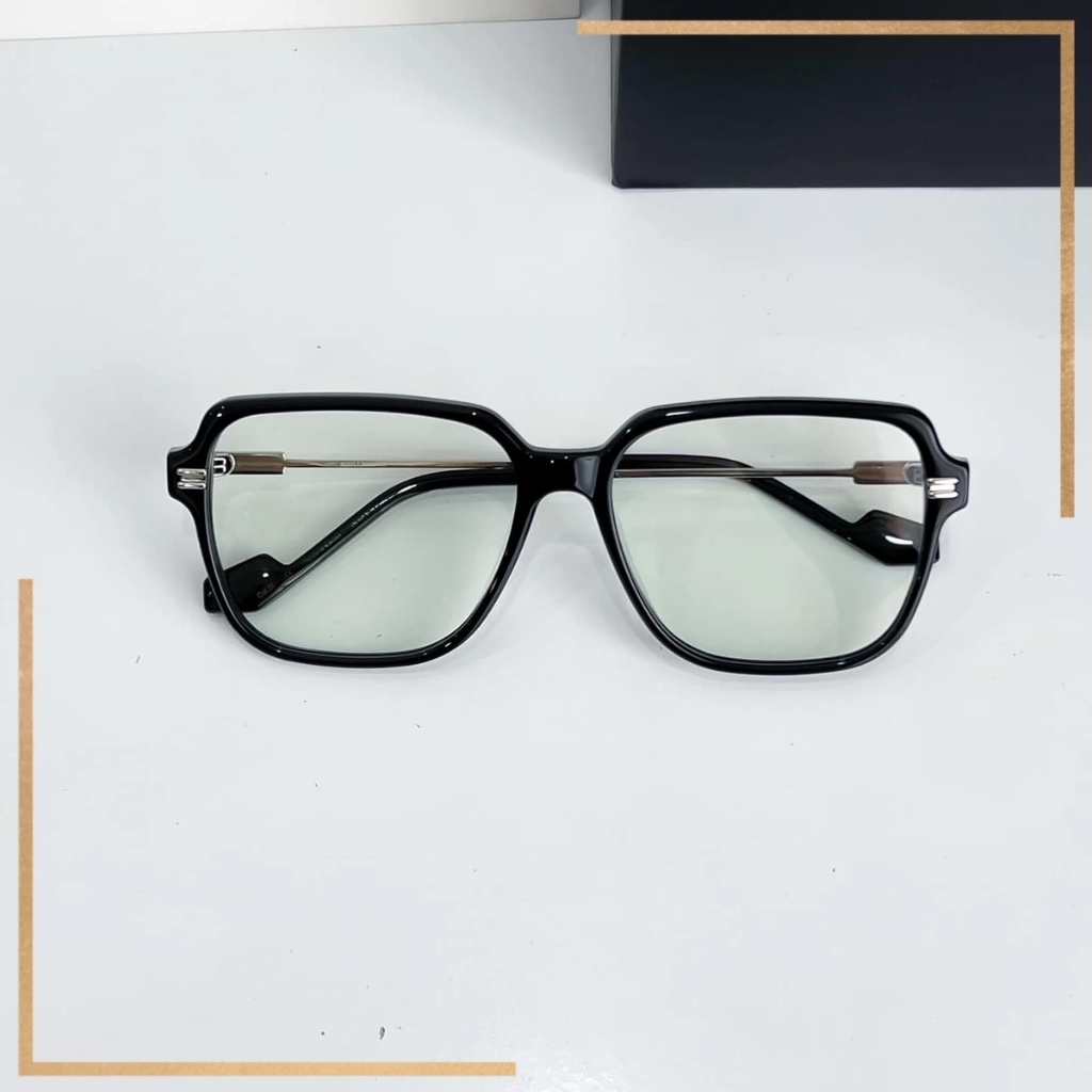 Kính mát Gentle Monster Jeff 01(GR) Mắt Xanh, Dáng Vuông Oversize, Chất ...
