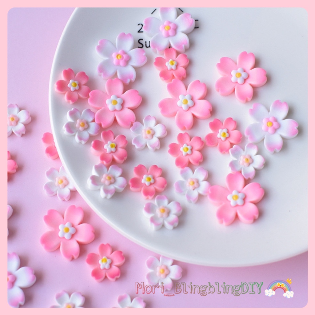 (CT705) Phụ Kiện Charm Hình Hoa Anh Đào Nhiều Kích Thước | Shopee Việt Nam