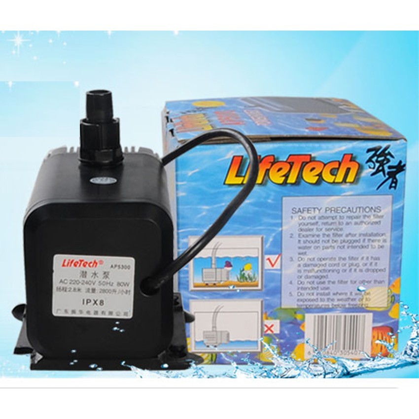 Máy bơm hồ cá cảnh Lifetech AP5300 | Shopee Việt Nam