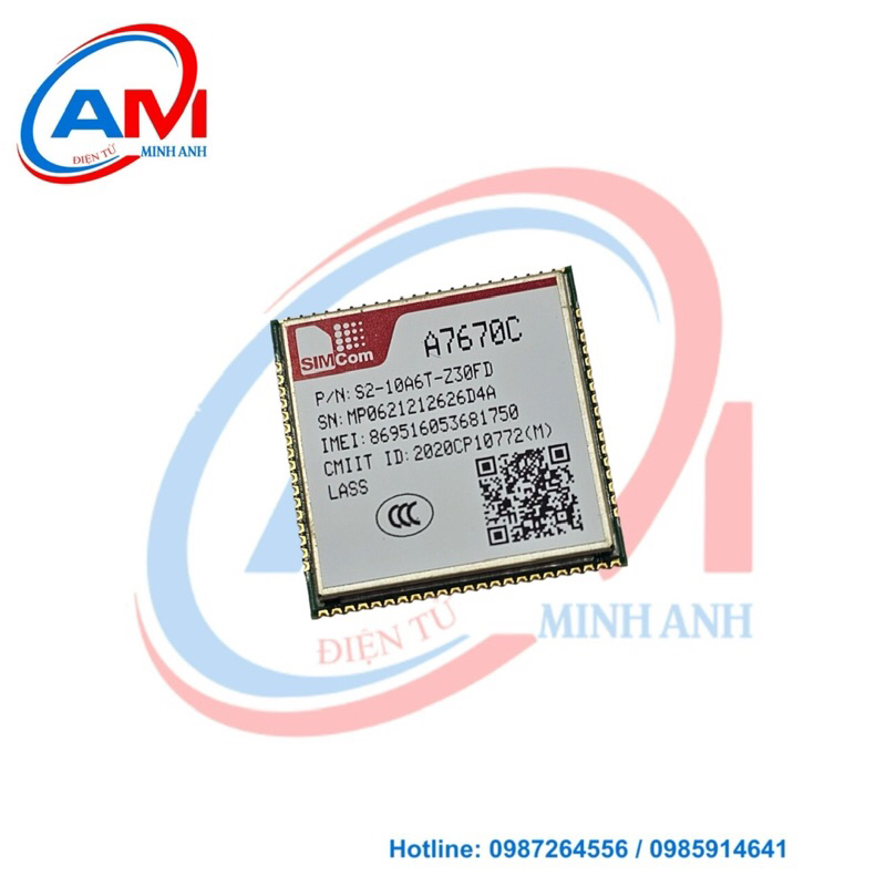 Module 4G SIMCOM A7670C-LASS | Shopee Việt Nam