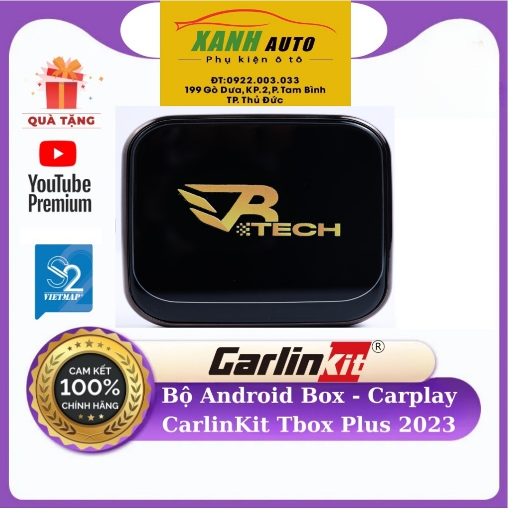 Bộ Android Box ôtô VRTECH A10 2024 Qualcomm 6225 Android 13 Chính Hãng ...