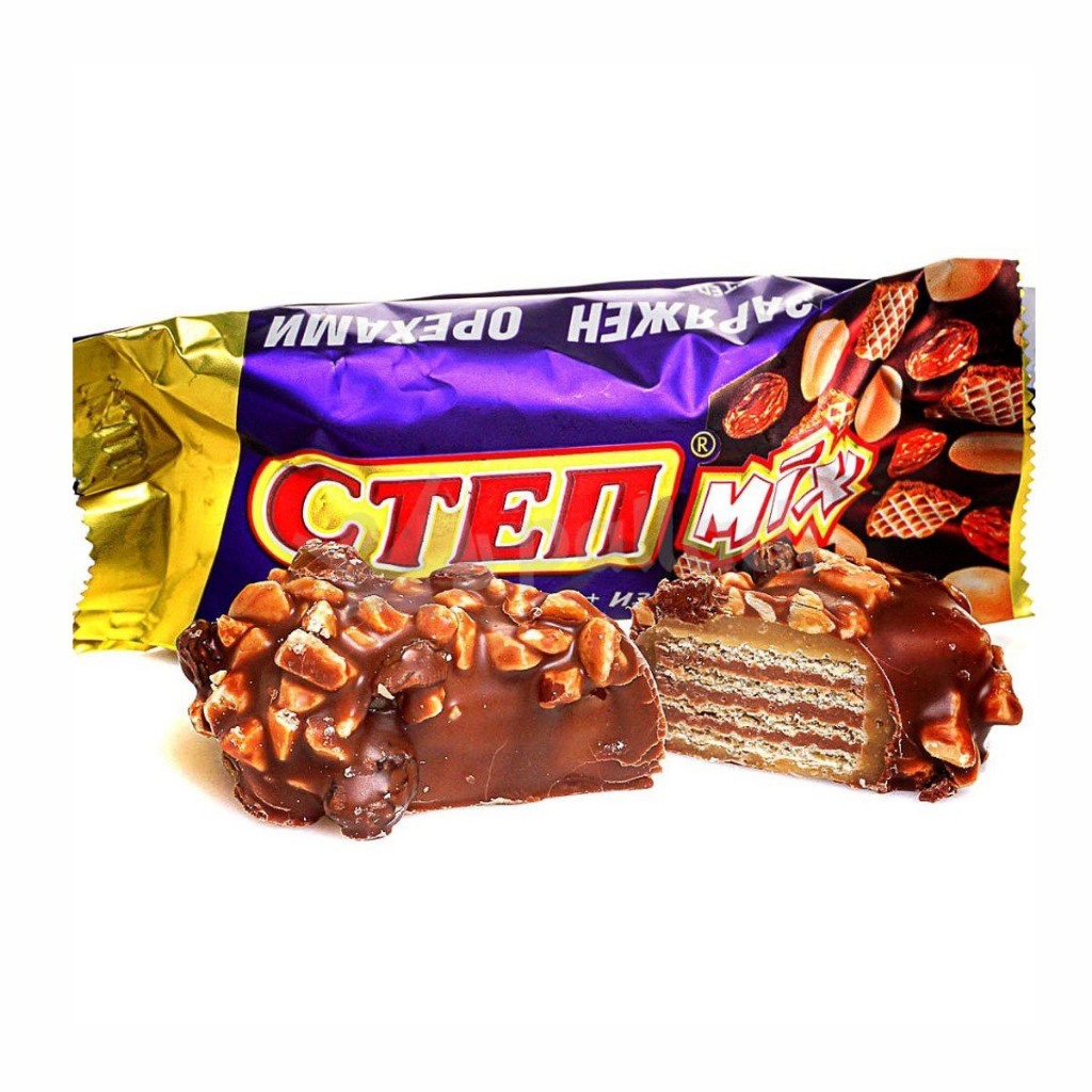 Kẹo Step Mix phủ socola lạc của Nga/ 500g | Shopee Việt Nam