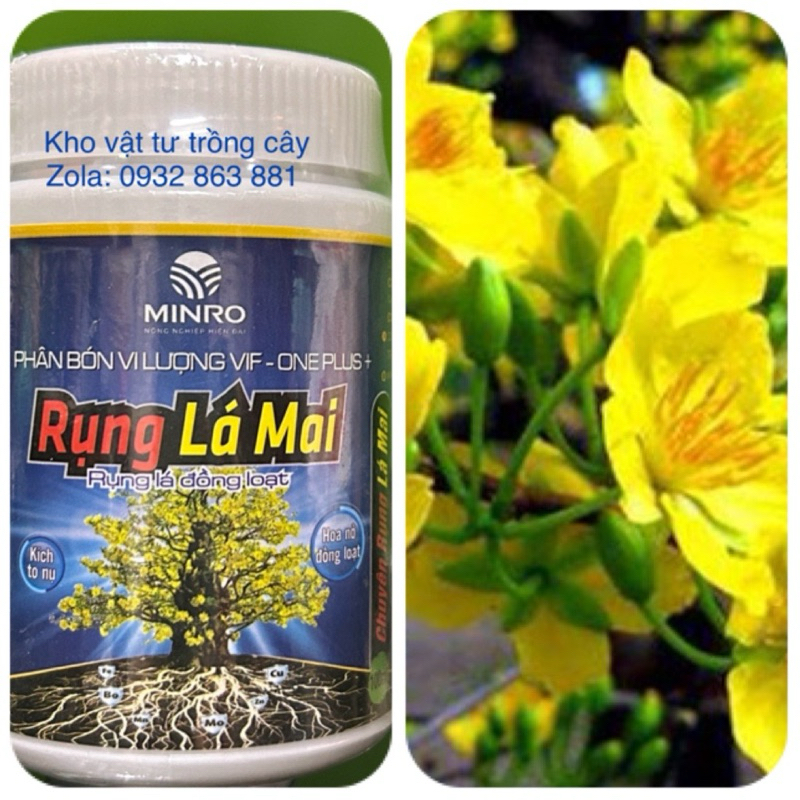 Phân Bón Rụng Lá Mai - PHÂN BÓN VI LƯỢNG VIF-ONE PLUS+ Rụng lá đồng ...