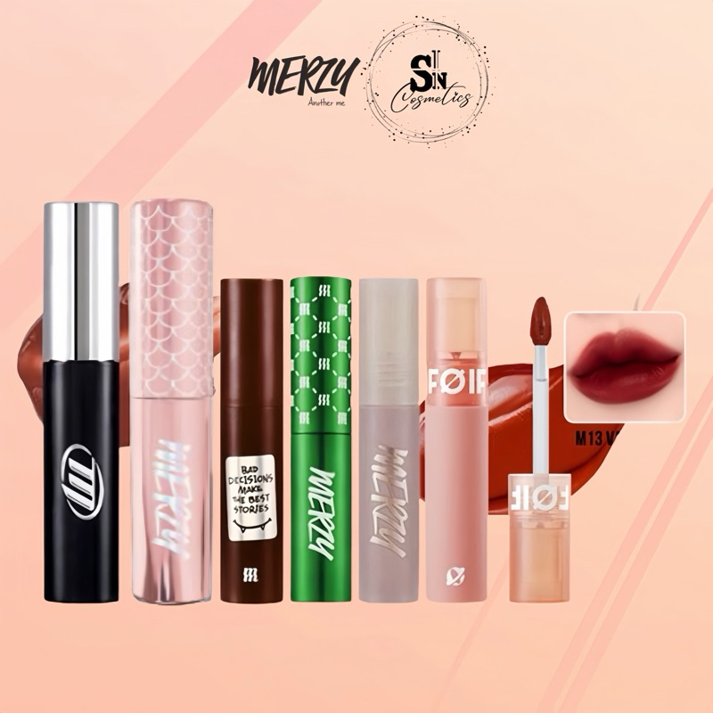 Son FOIF Daily Velvet Tint, Merzy Cyber, Merzy Academia, V6 Xanh Lá ...