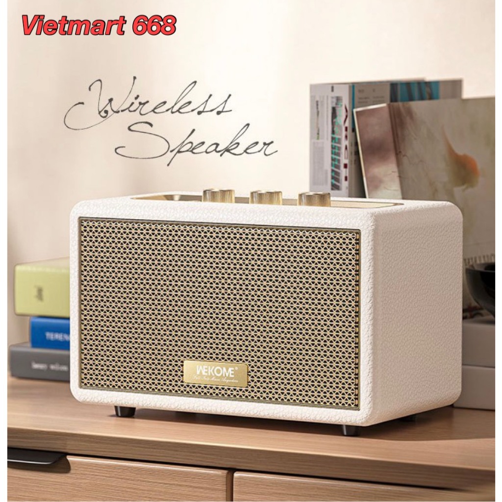 Loa Bluetooth WEKOME BELUGA D10 - Kết Nối Bluetooth 5.3 Thế Hệ Mới ...