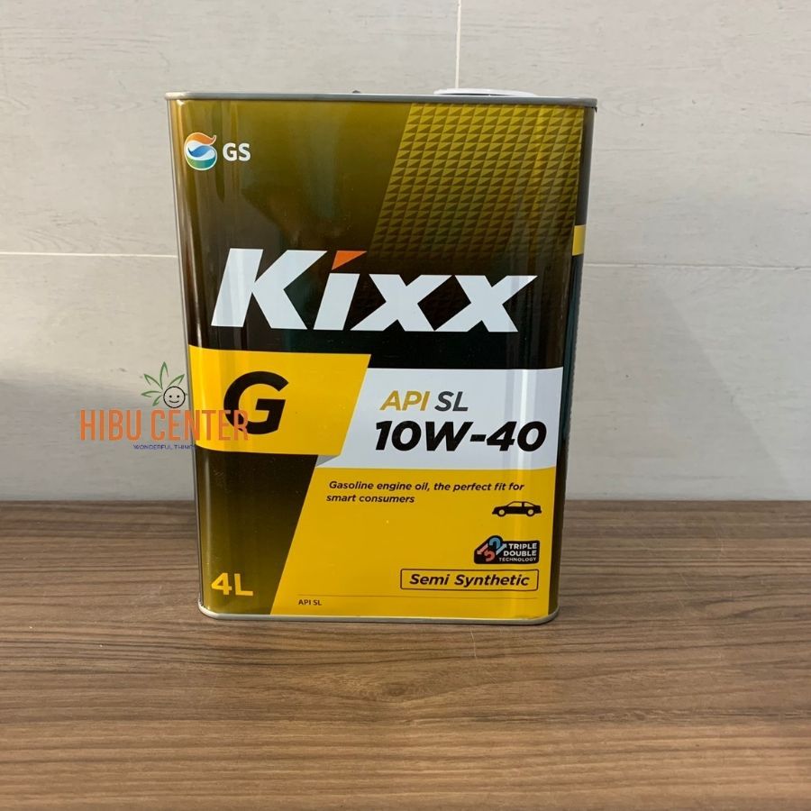 Dầu Nhớt Đồng Cơ Xăng KIXX G SL 10W-40 4 Lít. Chuyên Dùng Cho Xe > 40K KM - Hàng Chính Hãng ...