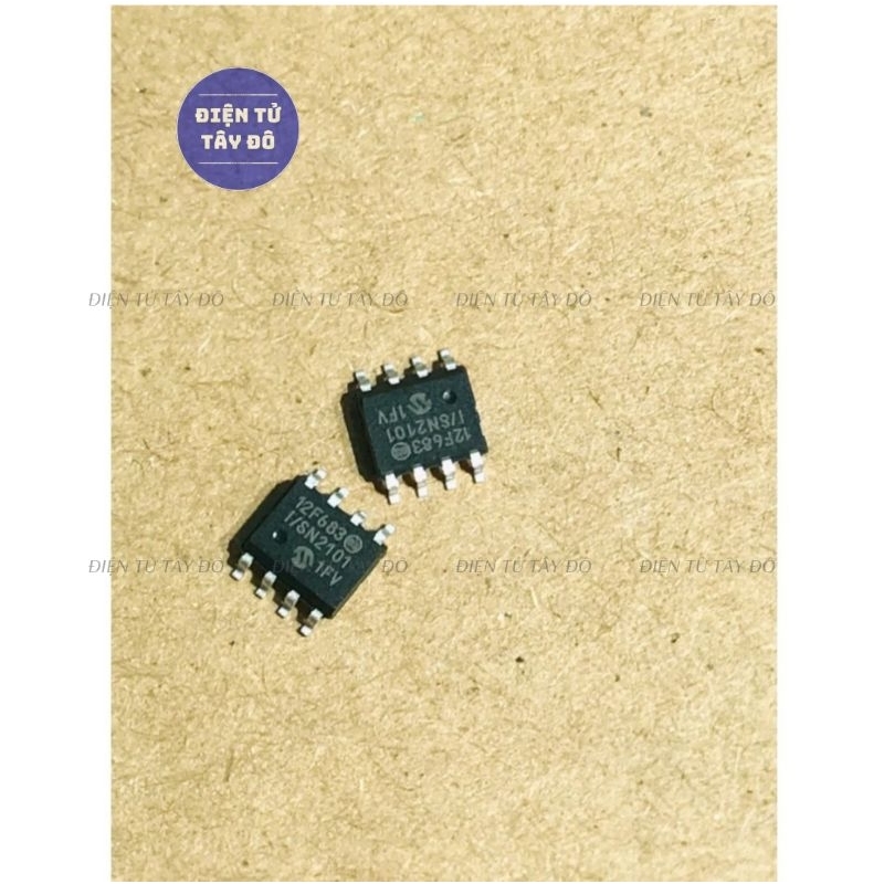 PIC 12F683 Nhập khẩu chính hãng Microchip SMD | Shopee Việt Nam