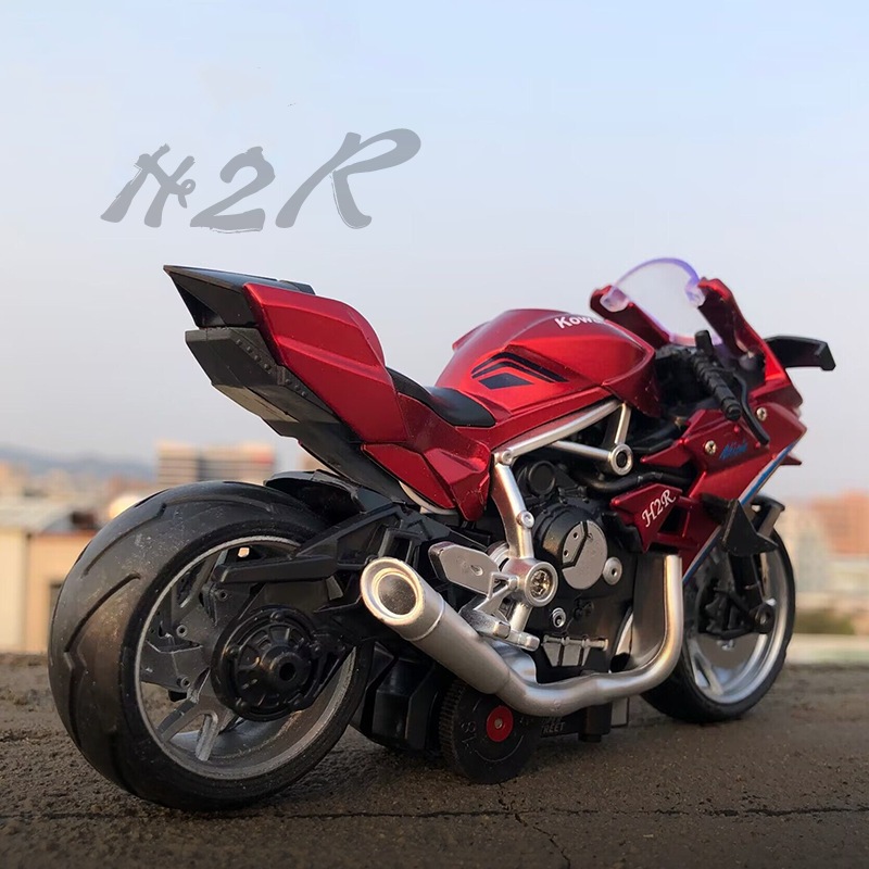 Mô hình xe Kawasaki Ninja có bánh đà | Shopee Việt Nam