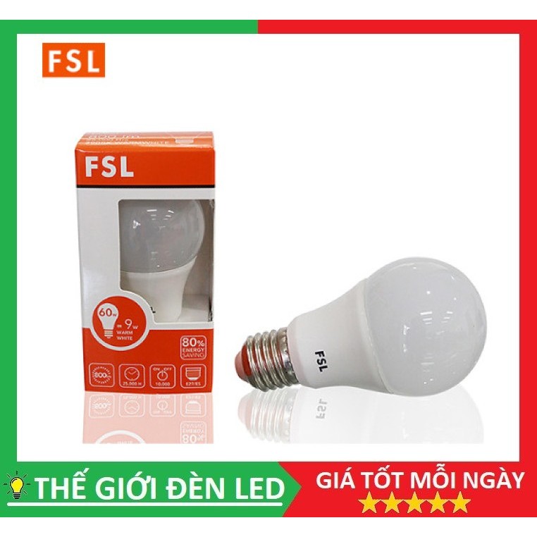 Bóng đèn led buld FSL công suất 3W,6W,10W,12W hàng chính hãng | Shopee ...