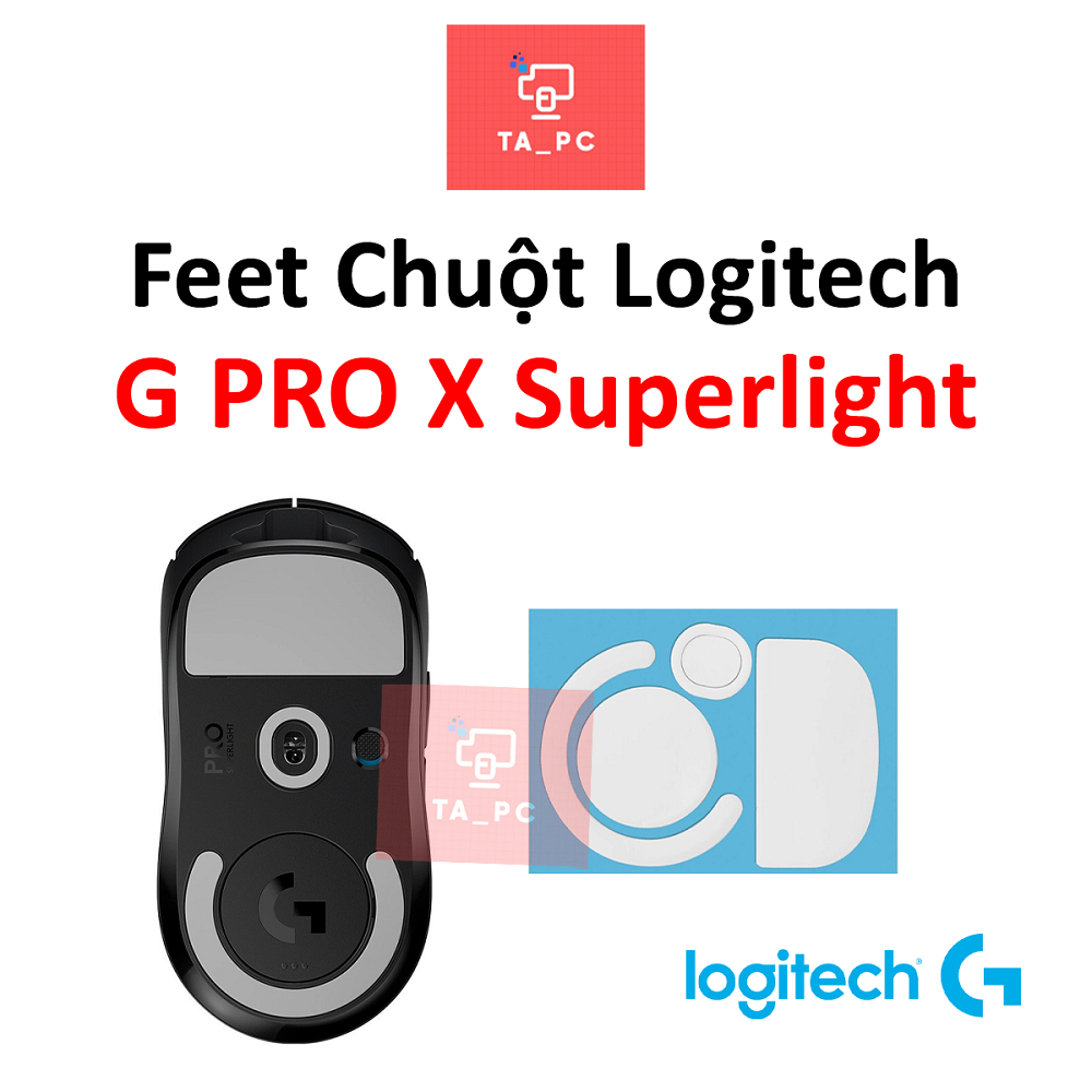 [SIÊU RẺ] Tấm Dán Mouse Feet Chuột Logitech G PRO X SUPERLIGHT 1, 2 ...