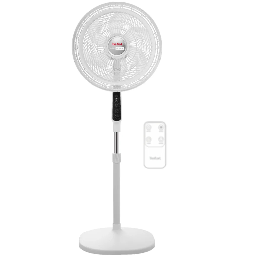 Quạt đứng Tefal VH441790 Xám, Công suất 55W, 3 Mức độ gió linh hoạt ...