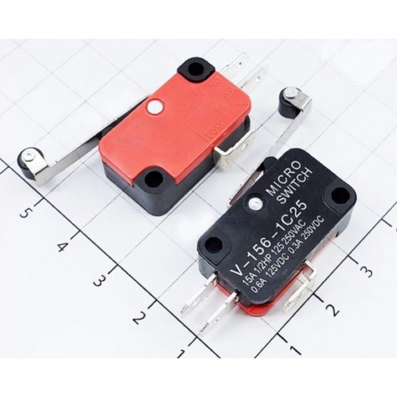 Công tắc hành trình mini Micro switch V-156-1C25, V156(10c) | Shopee ...