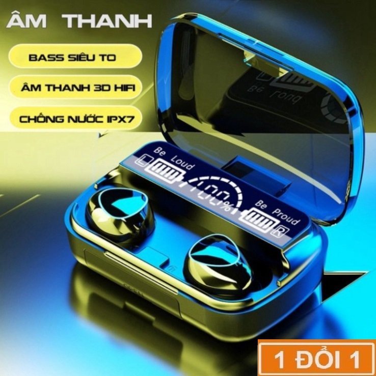 Tai Phone Nhét Tai Không Dây M10 TWS 5.3 Âm Thanh Lớn Pin Trâu Nghe ...