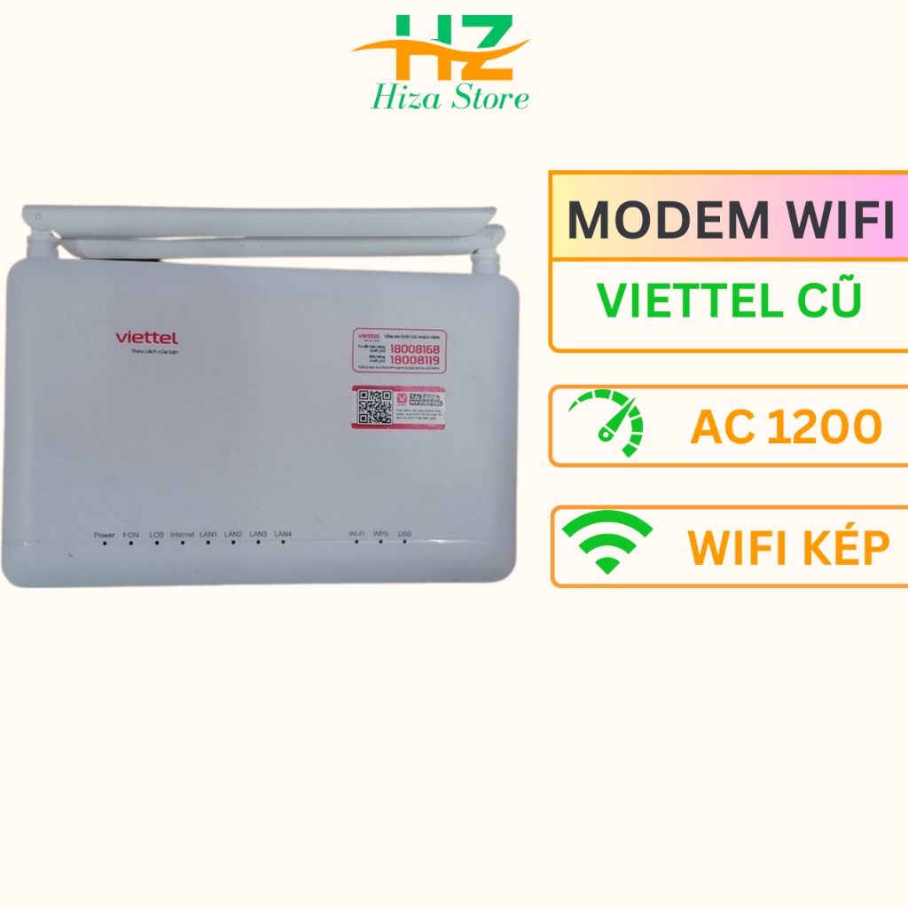 Modem F670Y, F6 71Y 2 băng tần qua sử dụng đã unlock sang giao diện gốc ...