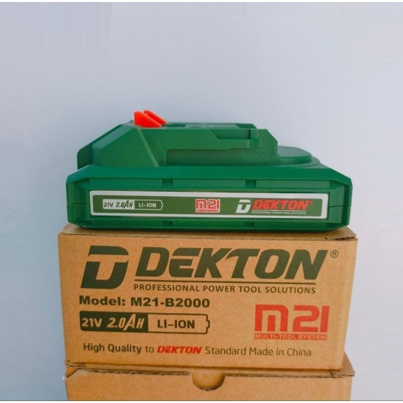 Pin 21V 2Ah Dekton M21- B2000- Mua 1 Pin Tặng 1 Sạc - Chân Pin Phổ Thông | Shopee Việt Nam