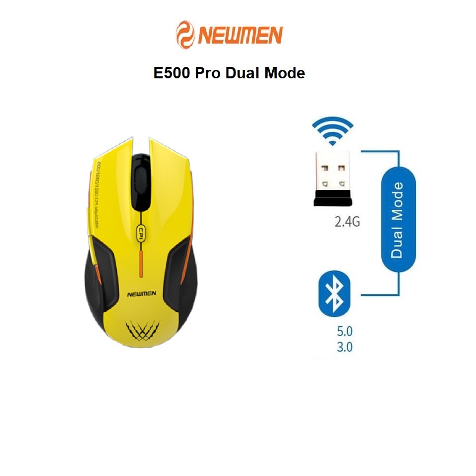 Chuột Không Dây Gaming Newmen E500 - E500 Pro - Hàng Chính Hãng | Shopee Việt Nam