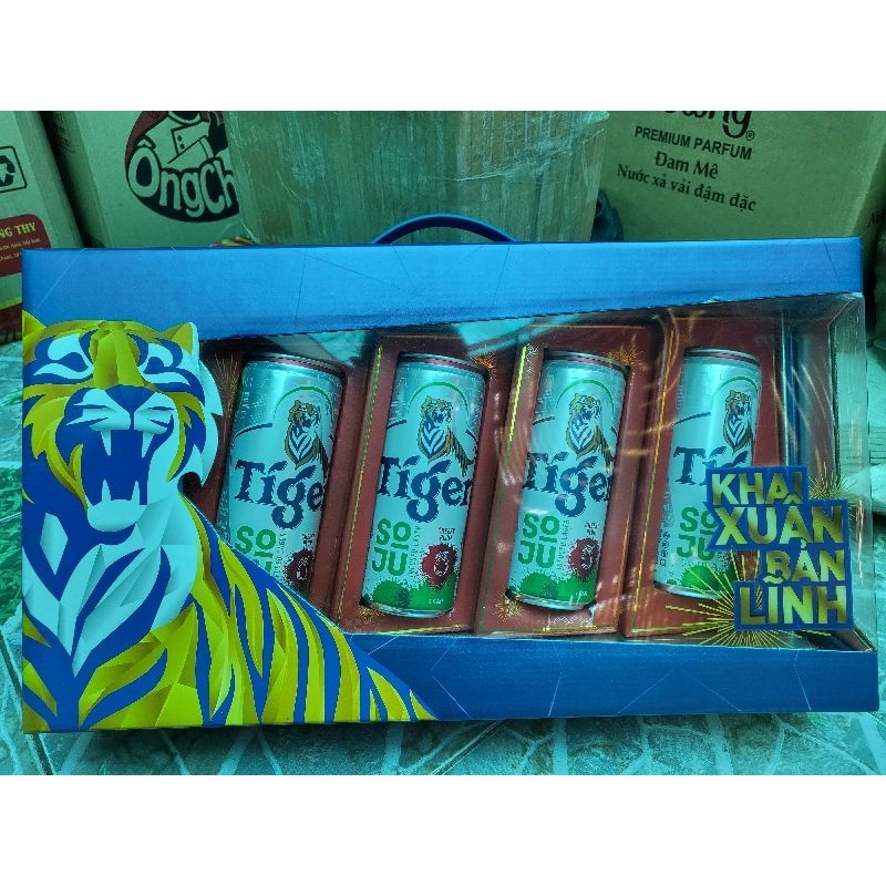 Hộp quà tiger soju 330ml | Shopee Việt Nam