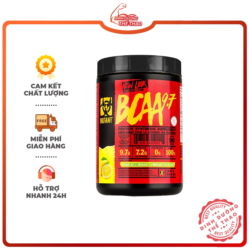 Mutant Bcaa Chống Dị hóa Cơ Bắp Phục Hồi Cơ Mutant Bcaa 9.7 90 lần dùng ...