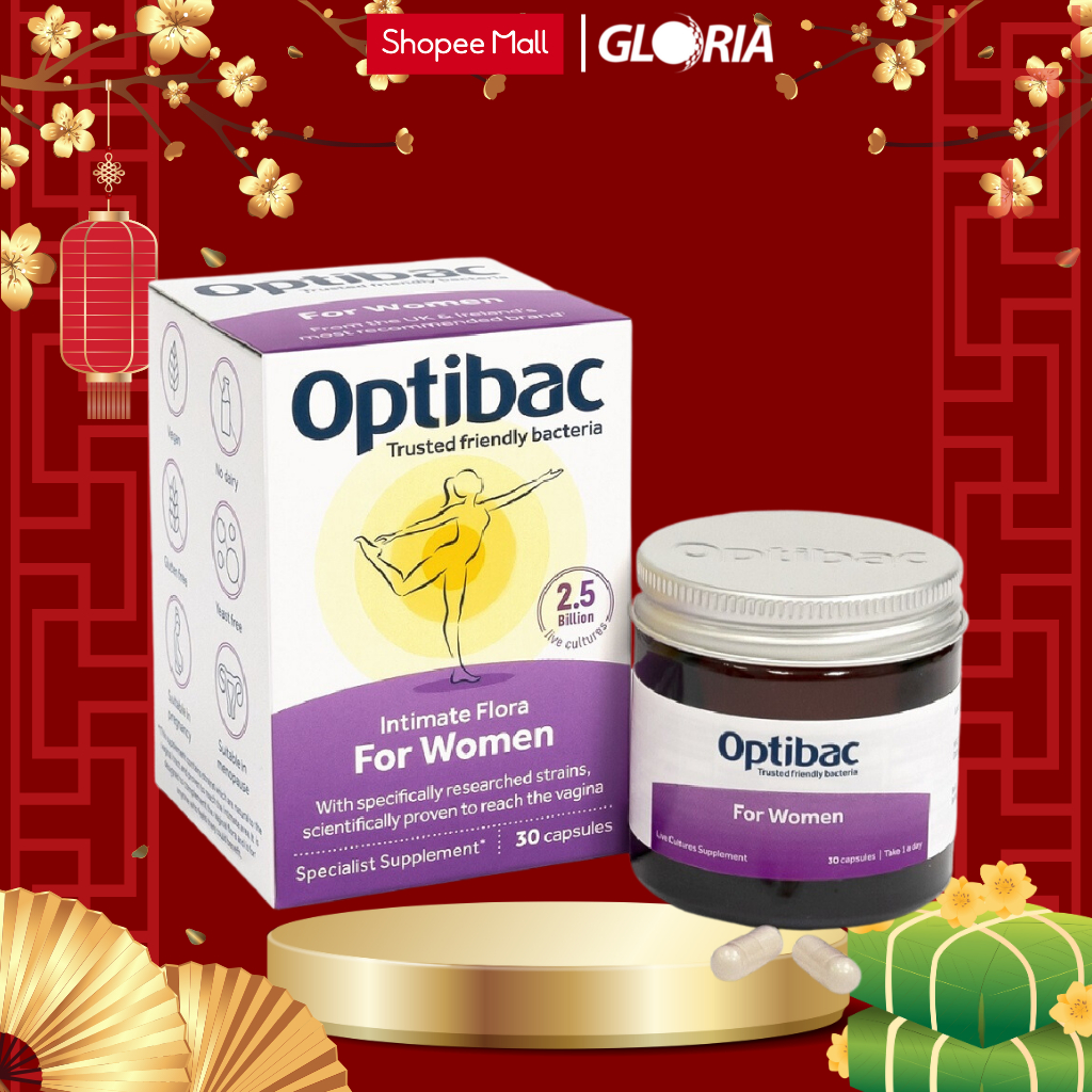 Men Vi Sinh Optibac Probiotics For Women, Ngăn Ngừa Viêm Phụ Khoa, Tiết ...