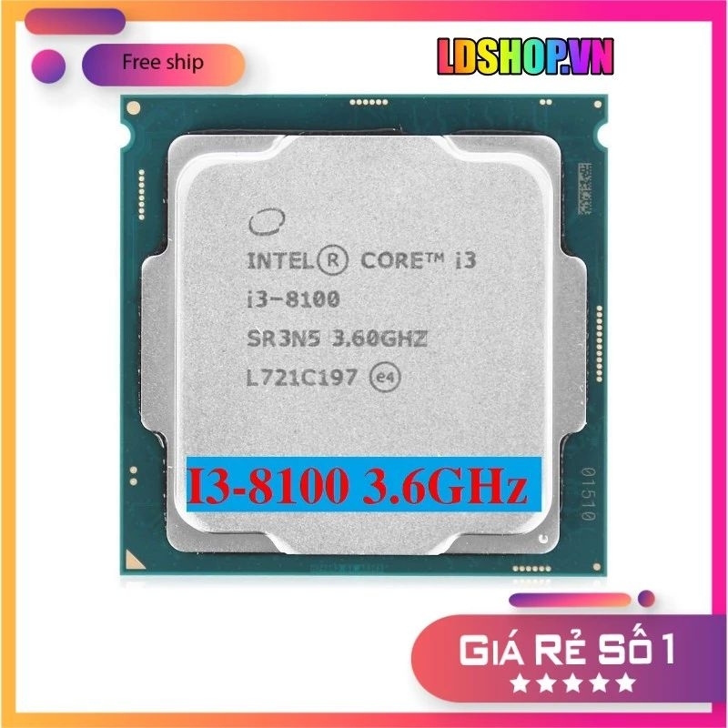 cpu core i3 8100 hàng chính hãng, shop uy tín đánh giá 5 sao | Shopee Việt Nam
