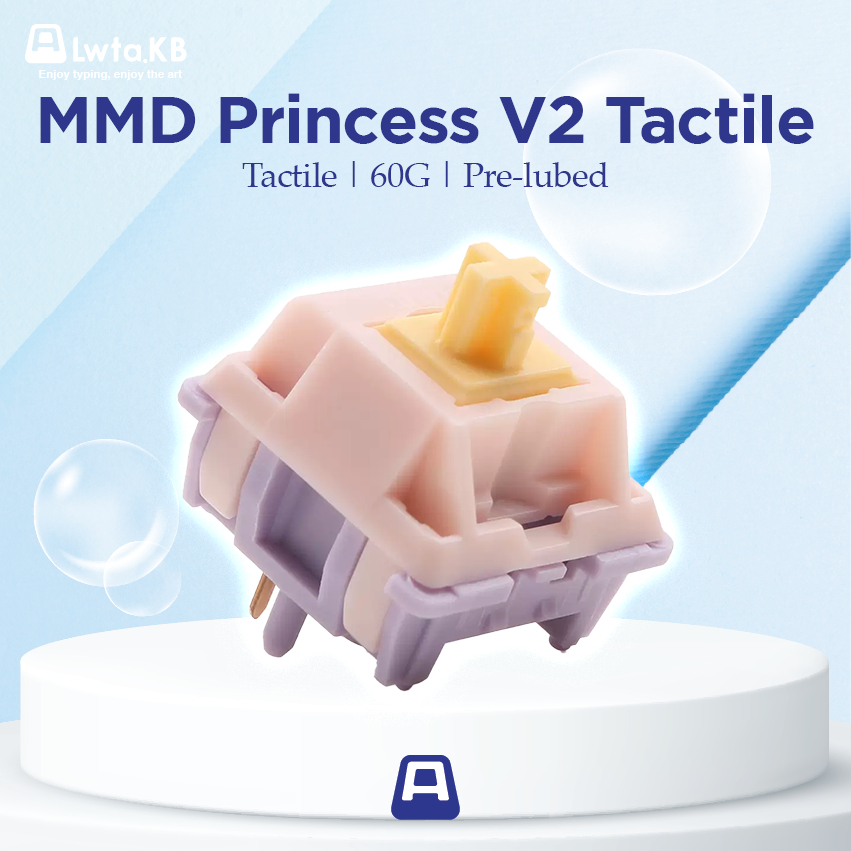MMD Princess | Switch Princess Tactile| 60G | 5 Pin dùng cho bàn phím ...