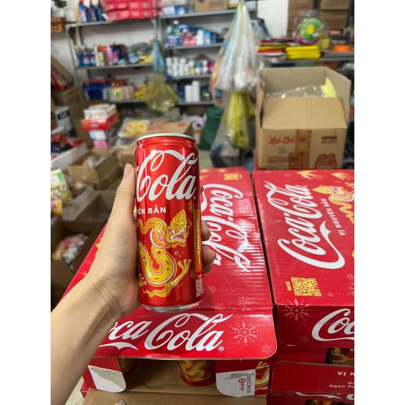 Thùng 24 lon Coca - cola 235ml/320ml | Shopee Việt Nam