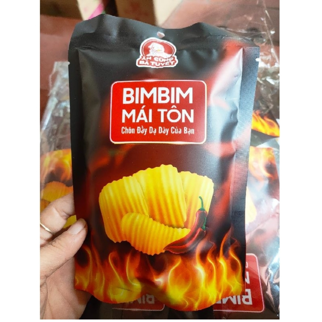 Bimbim Mái Tôn đồ ăn vặt Việt Nam - Túi 70g ăn cùng Bà Tuyết - Giao Hỏa tốc Hà Nội 1H | Shopee ...