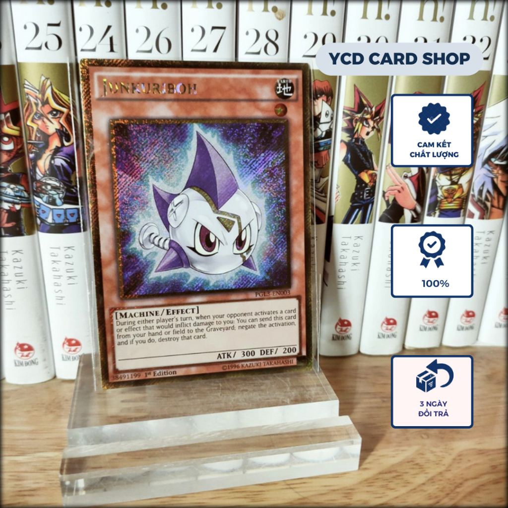 Thẻ bài yugioh chính hãng Junkuriboh – Gold Secret Rare | Shopee Việt Nam