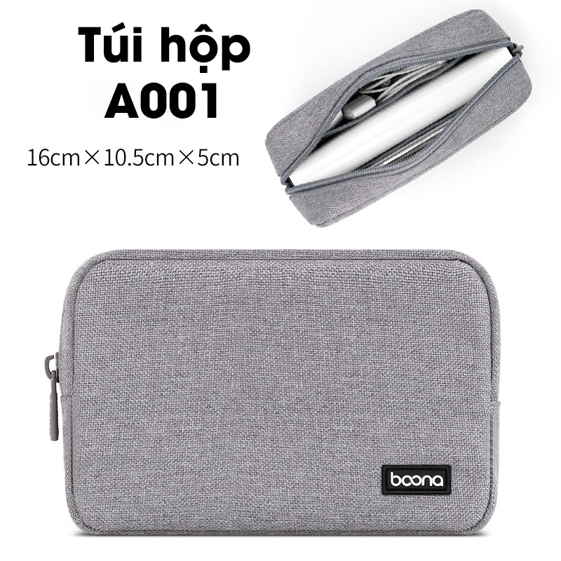 Túi đựng pin sạc dự phòng điện thoại Baona Túi đựng cáp sạc tai nghe ...