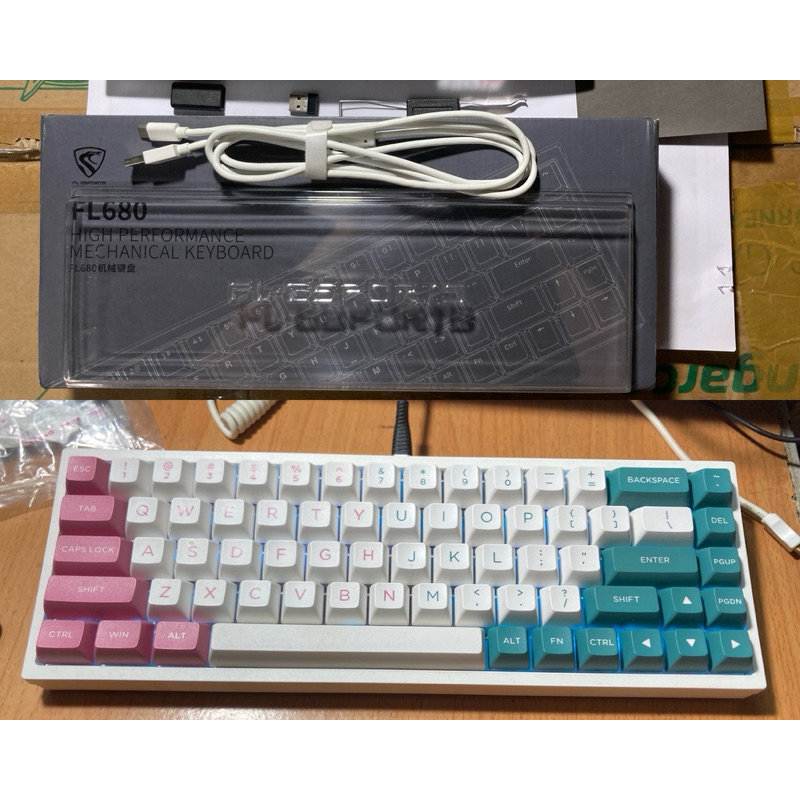 Bàn phím cơ FL-Esport FL680 - Qua sử dụng | Shopee Việt Nam
