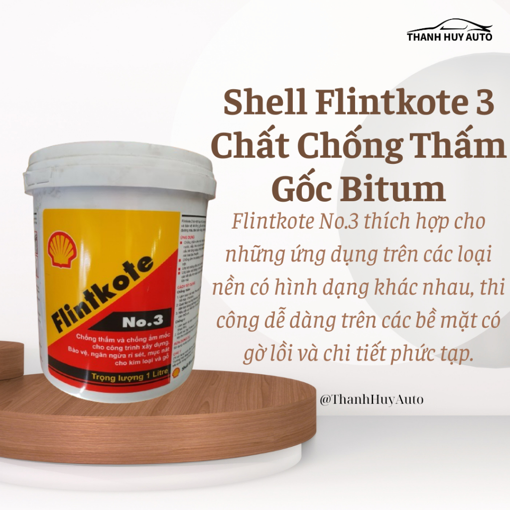 Sơn Chống Thấm Sell Flintkote No.3- Chất Chống Thấm Gốc Bitum Đàn Hồi ...
