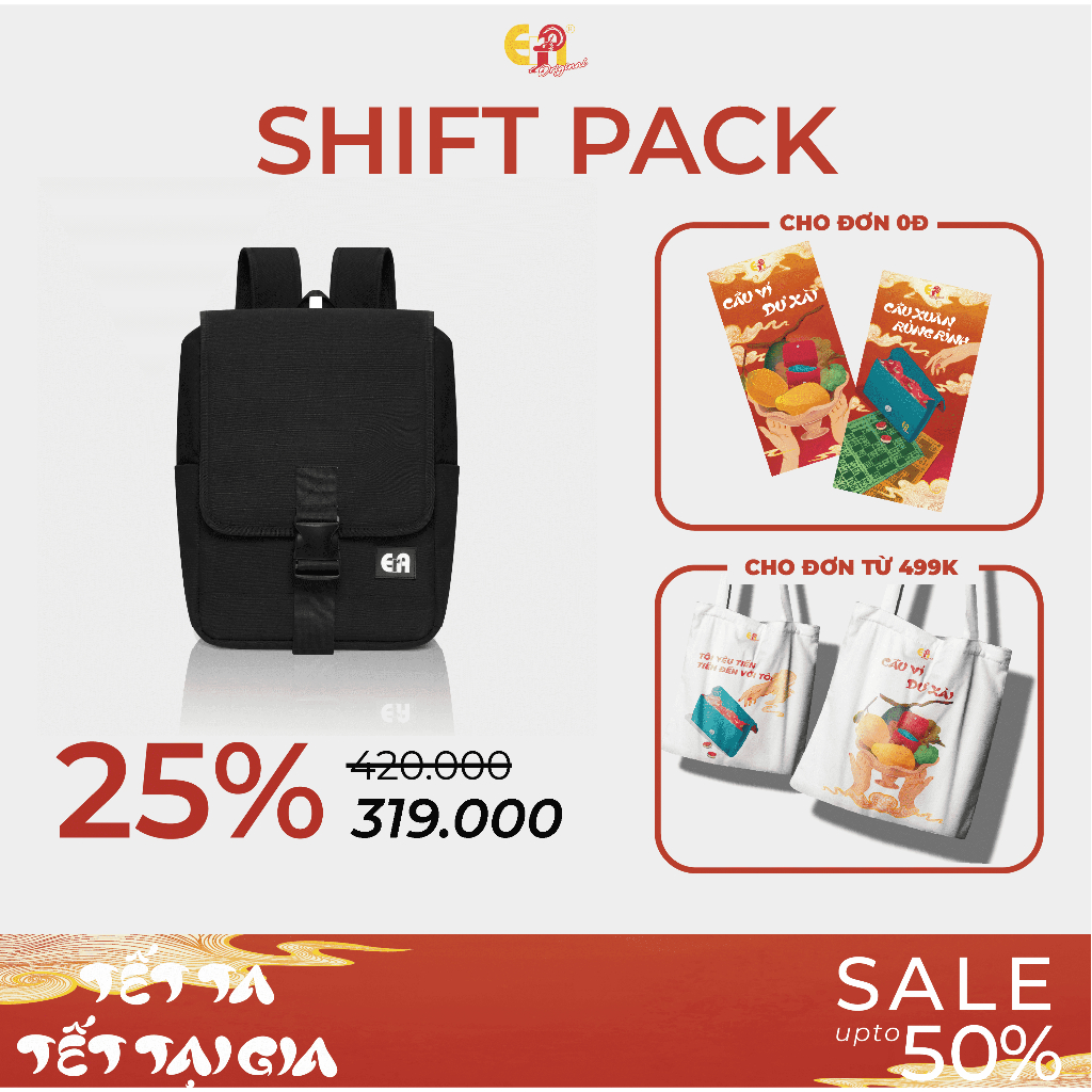 Balo ERA ORIGINAL - Shift Pack - Chống Sốc Laptop 15.6 inch - Chất Liệu ...
