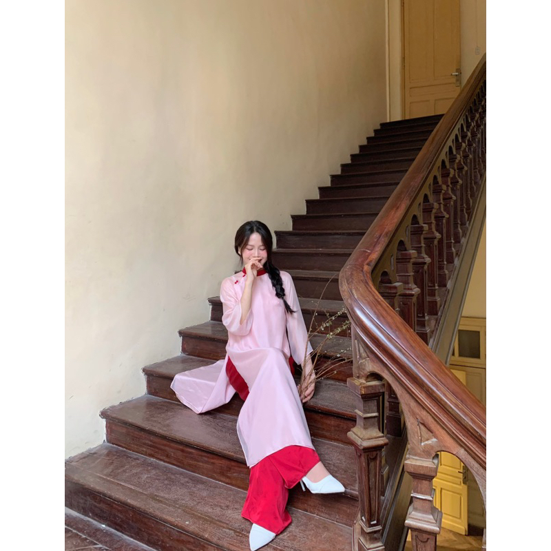 Hiin_product x Hiin.design - Áo Dài Thanh Đan (Đã Kèm Quần) | Shopee ...