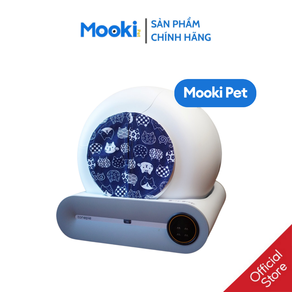 Rèm cửa máy vệ sinh tự động Tonipi pro vải dày cao cấp Mooki Pet ...