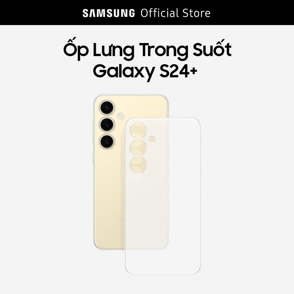 Ốp Lưng Trong Suốt Điện Thoại Samsung Galaxy S24+ | Transparent case ...