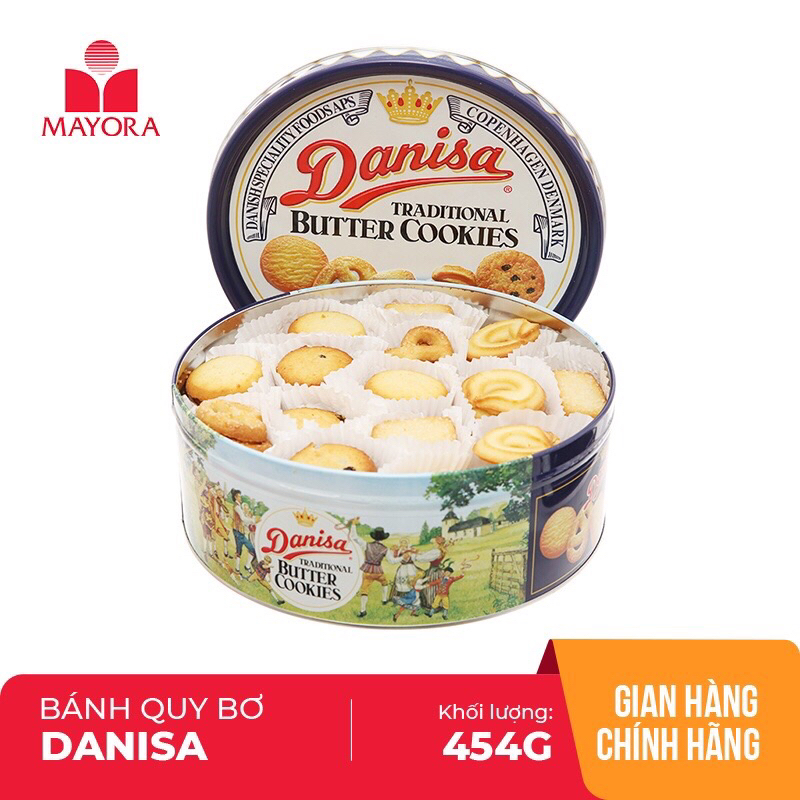 Bánh Danisa Hộp Thiếc Hộp 454g/200g | Shopee Việt Nam