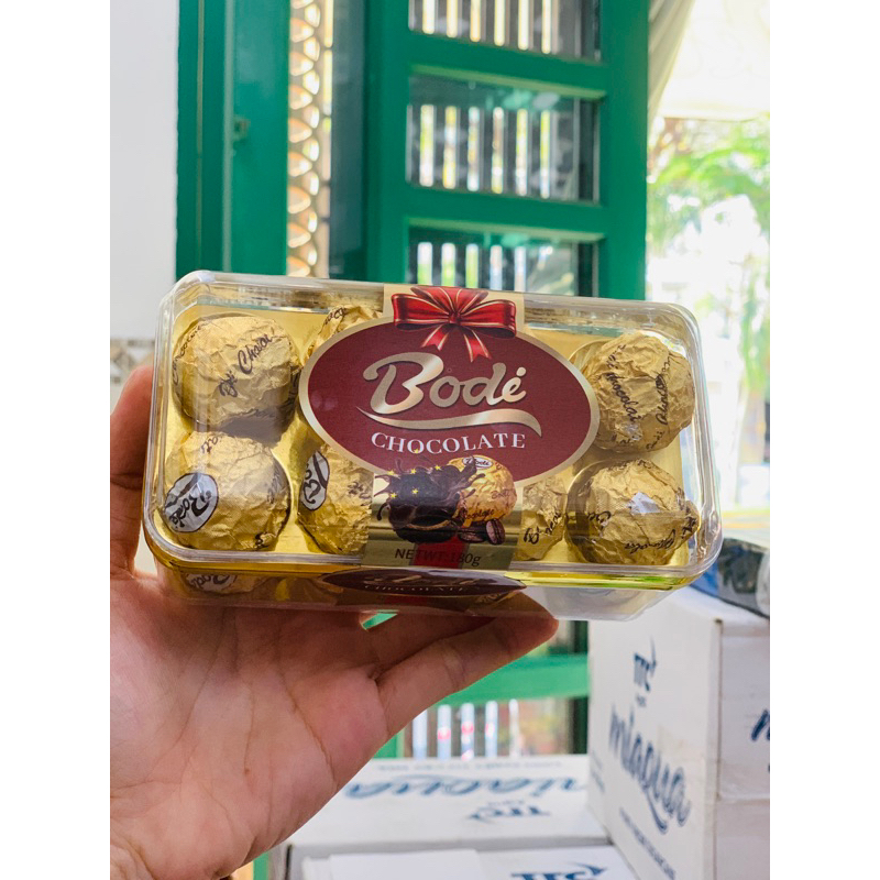 Socola viên nhân kem Faris/Hongya hộp mica đẹp mắt (Date 9/2024 ...