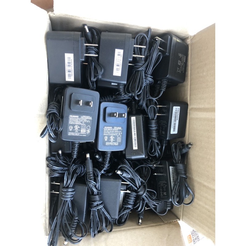 Nguồn 12V 1.5A - Adapter 12V bóc modem Viettel, VNPT hàng cũ thanh lý ...