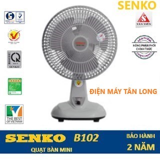 ⚡CHÍNH HÃNG - CÓ GIAO HỎA TỐC⚡Quạt bàn SENKO B102 MINI | Shopee Việt Nam