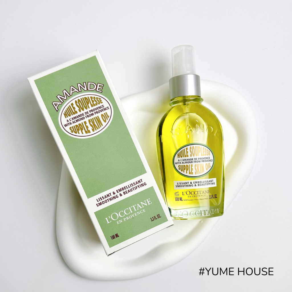 Dầu dưỡng chống rạn, săn chắc da Loccitane - L'Occitane Amande Supple ...