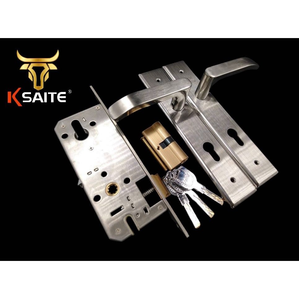 KHÓA TAY GẠT KSAITE HỆ 1000 INOX 304 MÃ 85304 - CỬA CHÍNH THÍCH HỢP LẮM ...