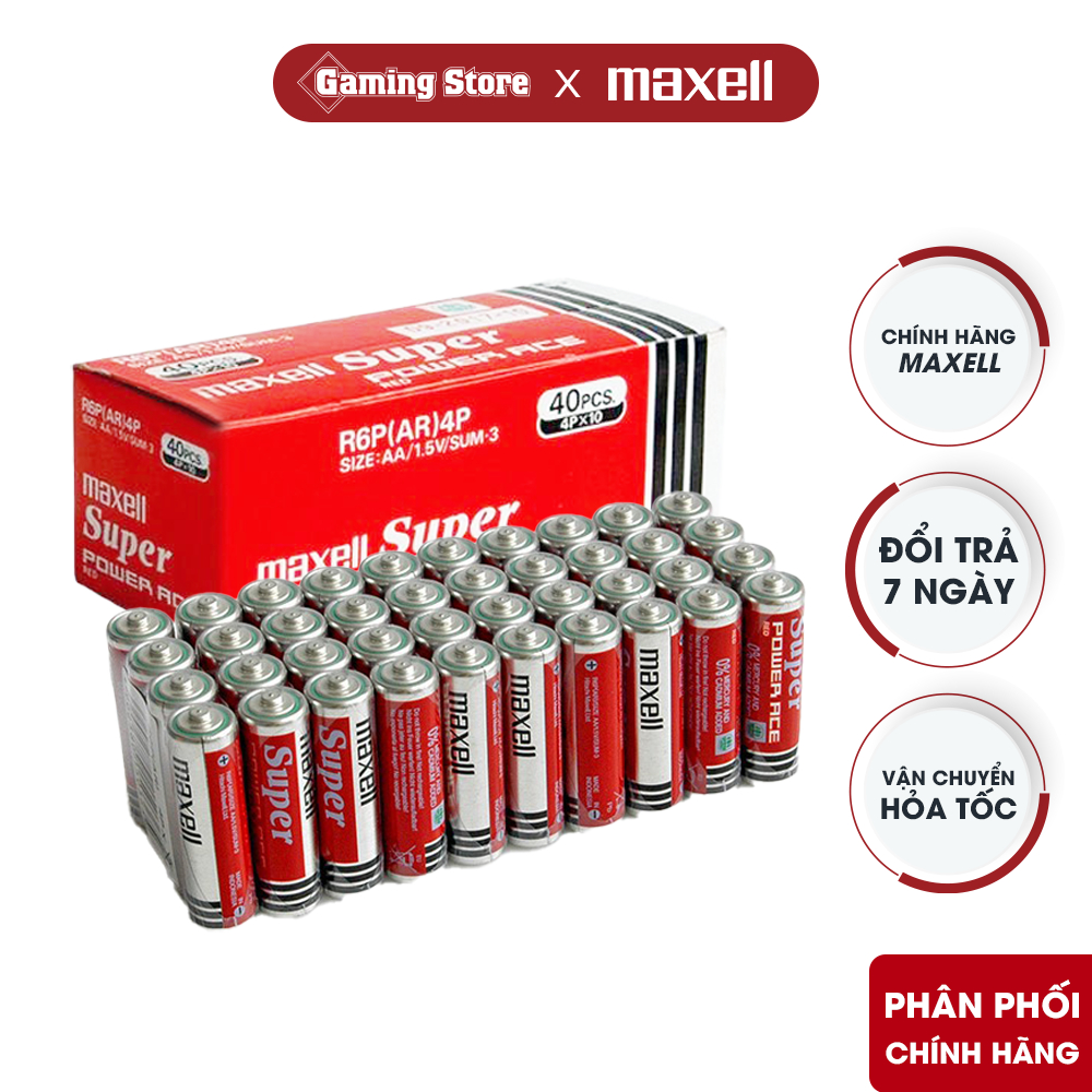 Pin Maxell AA / R6P - Hàng Chính Hãng | Shopee Việt Nam