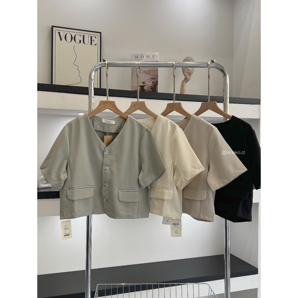 Vest TN LOKAL Laneko 4 màu | Shopee Việt Nam